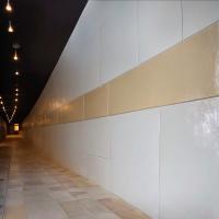 China Customizable Vitreous Enamel Panels 1.5mm Thickness for Interior Wall Cladding for sale