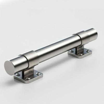 Cina Manubri di acciaio inossidabile compatti con pinze di vetro da 8 mm per ringhiera di vetro in vendita