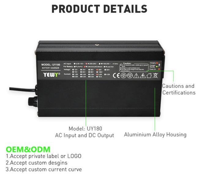 Lead Acid Battery Charger 12V 8A with Fast Charging Technology 2