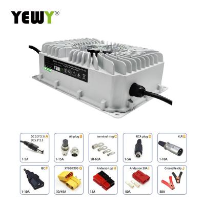 Cina 14.4V litio Ion Waterproof Battery Charger Lifepo 4 14.6V 29.4V 29.2v in vendita