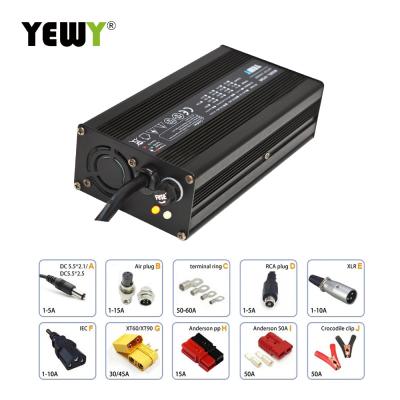 Cina caricatore del litio Lifepo4 del caricatore 48v 4a della batteria al litio del motociclo di 12v 15a 24v 8a in vendita
