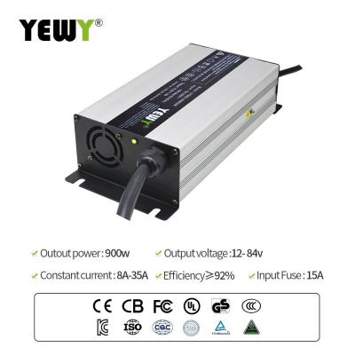 Cina litio del caricatore accumulatore per di automobile elettrica di 60V 12A 900W AGM automatico in vendita