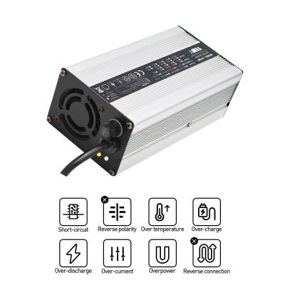 Cina caricatore elettrico del motorino Lifepo4 del caricatore della batteria al litio di CA/CC di 3A 84V in vendita