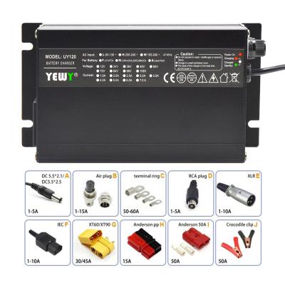 Cina caricatore universale portatile del litio del caricabatteria del fuco di 48V 2A 120w in vendita