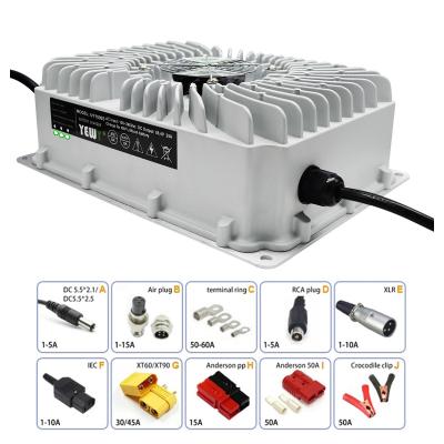 Cina caricatore tagliato automatico dell'automobile del caricabatteria di 12v 50a 1500W IP65 E in vendita