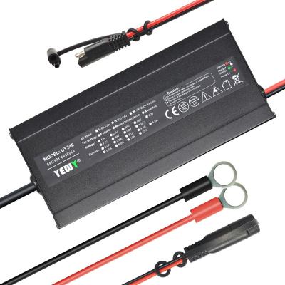 Cina caricatore del pacchetto della batteria di 10A 12V LiFePO4 impermeabile per il surf marino della barca di E in vendita