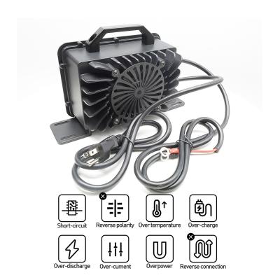 Cina Caricabatterie per scooter elettrici 60V 8A con controllo di raffreddamento in vendita