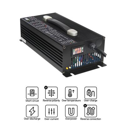 Cina Intelligente caricabatterie da golf da 36V 48V 40A 30A in vendita