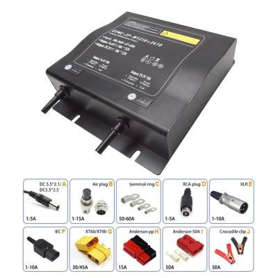 Cina Caricabatteria al litio impermeabile Smart Automatic 12V 10A a 2 banchi in vendita