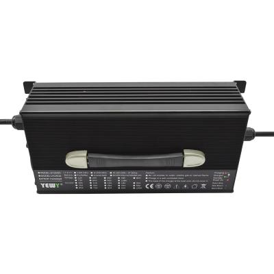 Chine Chargeur de batterie au plomb noir 60V 20A GEL réglable par Bluetooth à vendre