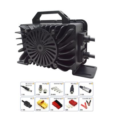 China 48V Output 24 Volt Golf Cart Battery Charger With LED Indicator for sale