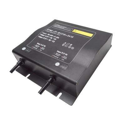 Cina Acqua resistente 2 canale 2 banca Caricatore automatico di batteria agli ioni di litio a bordo 12V 10A in vendita