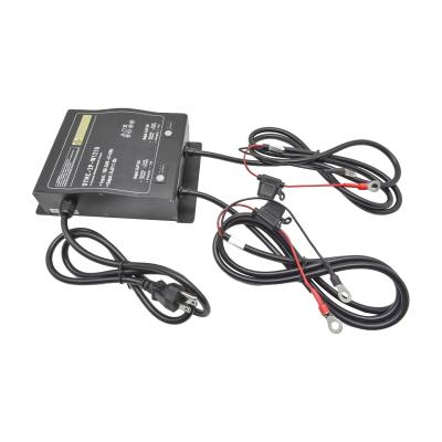 Cina Batterie agli ioni di litio automatiche a 2 banche impermeabili da 20 Amp 12V 10A 24V 10A caricabatterie in vendita