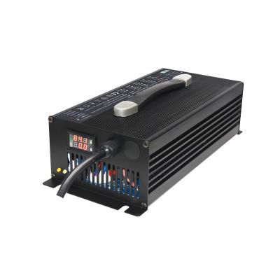Cina Alta potenza 2500w 24V acido di piombo ioni di litio lifepo4 carrello elevatore elettrico lifepo4 batteria carica completa carica batteria caricabatteria in vendita