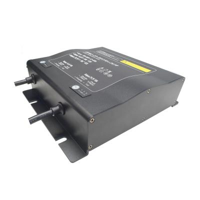 China Waterproof 2 Channel 2 Bank 20 Amp On-board Automatic 12V 10A Lithium Ion Battery Charger for sale