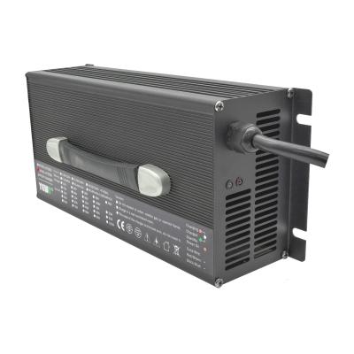 Cina 2500Watt 12V100A 24V65A 120V15A 48V 60A 72V 84V 92V Lifepo4 LEP Batteria caricabatterie AGV ad alta potenza in vendita