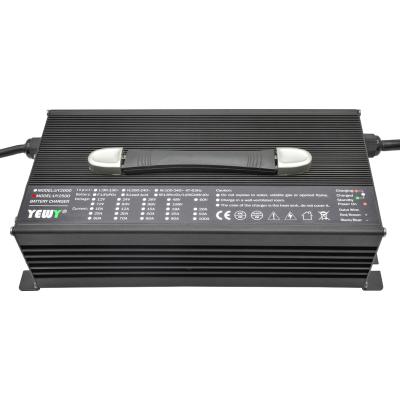 Cina UY2500 caricabatterie al litio da 2,5 kW 48V60A 60V50A 12V 24V caricabatterie esterne a ricarica rapida in vendita