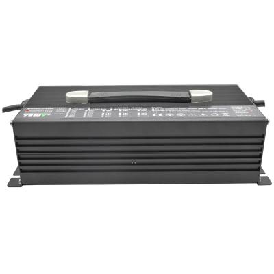 Cina 12v100a 24v65a 36v45a 48v38a 60v30a 72v23a ioni di litio vitapo4 acido di piombo GEL scooter auto-bilanciamento caricabatterie auto in vendita