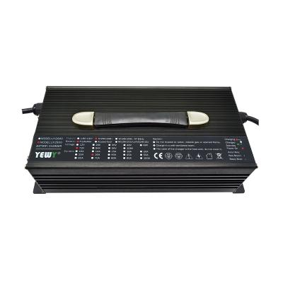 Cina High power 2500w 24V lead acid lithium ion lifepo4 electric forklift lifepo4 battery full charge voltage battery charger in vendita