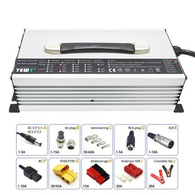Cina caricabatterie Lifepo4 12V 70A caricabatterie completamente automatica 4S 14.6V 70A caricabatterie Lifepo4 in vendita