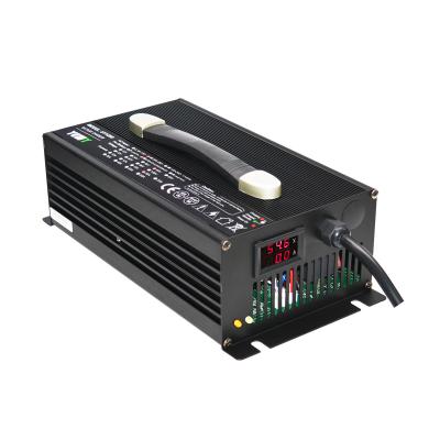 Cina 1200W 72V 120ah gel lithium ion battery charger 84V 12A for E-motorcycle battery charger in vendita