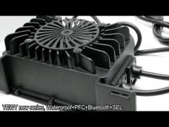 Van de de Batterijlader van de golfkar 48V 10A Automatische Intelligente Waterdicht