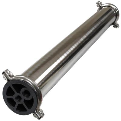 China Industrial Water Filter Cartridge Ro Water Filter Housing Way Port Connection Way for sale