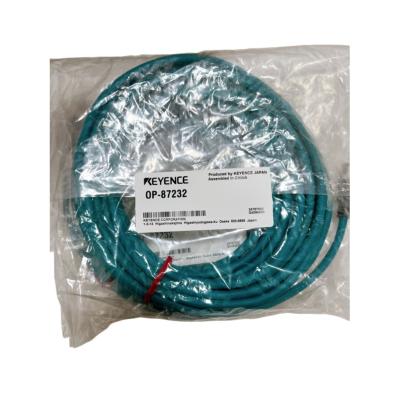 China KEYENCE OP-87232 AI Intelligent Barcode Reader Standard Ethernet Cable 10m for sale
