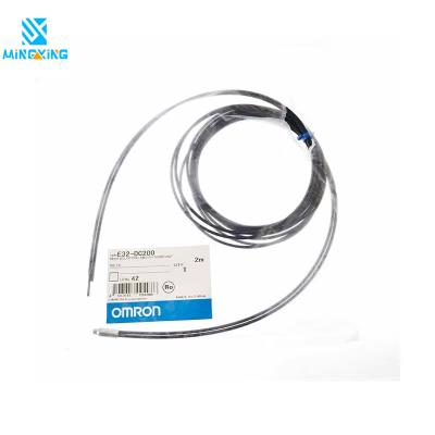 China Fiber Optic Sensor Omron E32-DC200 E32-DC200E Fiber Optic Sensor Cable 2m Length M3 for sale