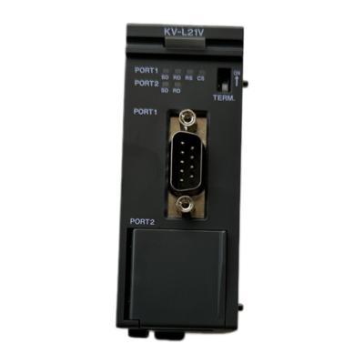 China KEYENCE KV-L21V Programmable Controller Serial Communication Unit Used LC to Connect for sale