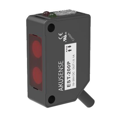 China EST-200P EST-200N EST-100P EST-100N EST-300P Sensor Range Coaxial Beam for Transparent Glass Bottle Detection for sale