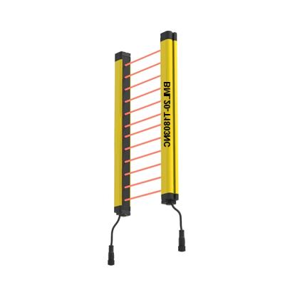 China BML20-T1803NC BML20-T1803NO BML14-T1003PC Safety Infrared Light Curtain Price 0.3~ protection Distance Light Curtain for sale