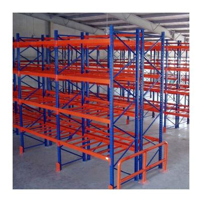 China Heavy-duty industrial pallet racking, durable steel warehouse shelving, high-efficiency manufacturing, warehouse space maximization, production optimization for sale