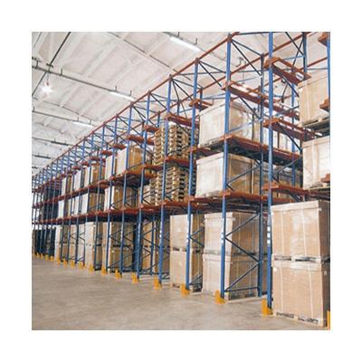 China Custom Heavy-Duty 5-Level Metal Storage Rack System, Powder-Coated Beam Pallet Racking | For High-Efficiency Warehouse Storage for sale