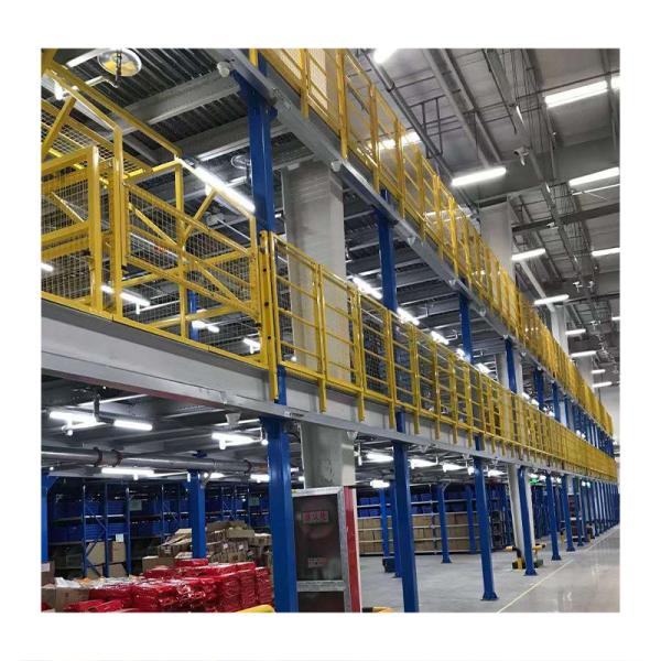 Quality Adjustable Beam Modular Mezzanine Steel Storage Racking, Customizable Configurations, Corrosion-Resistant, CE Certified for sale