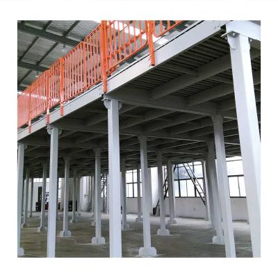 China High-Capacity 5-Level Steel Mezzanine Floor Racking System for Multi-Level Warehouse Optimization for sale
