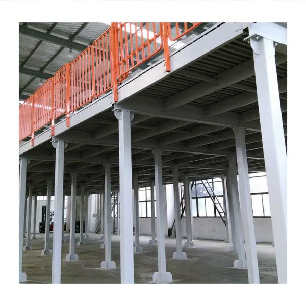Quality High-Capacity 5-Level Steel Mezzanine Floor Racking System for Multi-Level Warehouse Optimization for sale