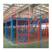 Quality Seismic-Designed Steel Mezzanine Racking System for High-Density Logistics for sale