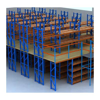 China Industrial Mezzanine Floor Racking & Industrial Steel Platform Racking for Warehouses for sale