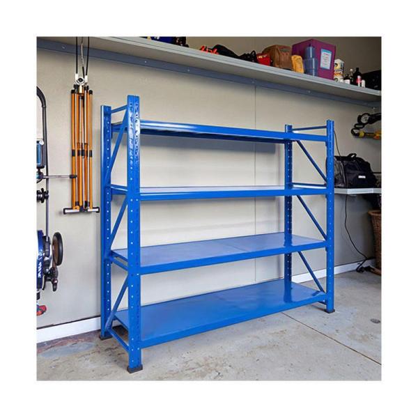 Quality Custom Heavy-Duty 5-Level Steel Industrial Racking System with Powder Coated Finish for Warehouses, Garages and Industrial Applications for sale