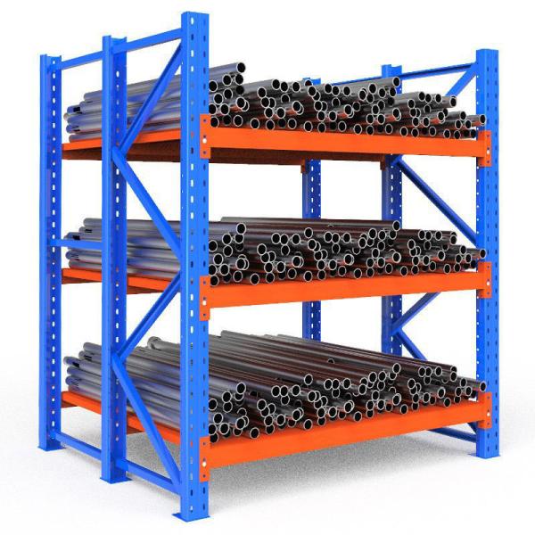 Quality 4-Level Adjustable Steel Garage Racking with Custom Powder Coating for Stacking and Storage for sale