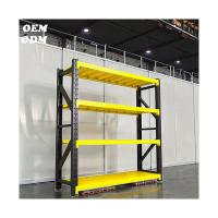 Quality Easy-to-Assemble Rust-Proof Steel Frame 5-Level Medium-Duty Warehouse Storage for sale