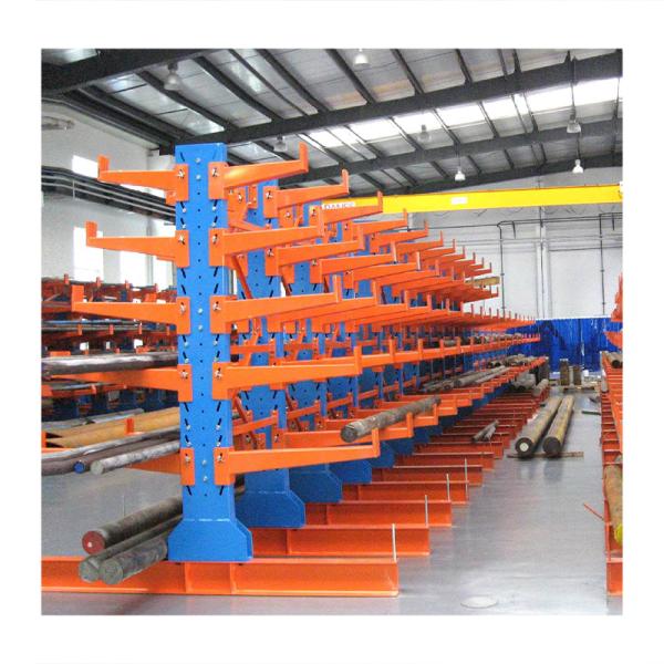 Quality Adjustable steel arms for long material storage, with a maximum load capacity of 5000 kg for sale