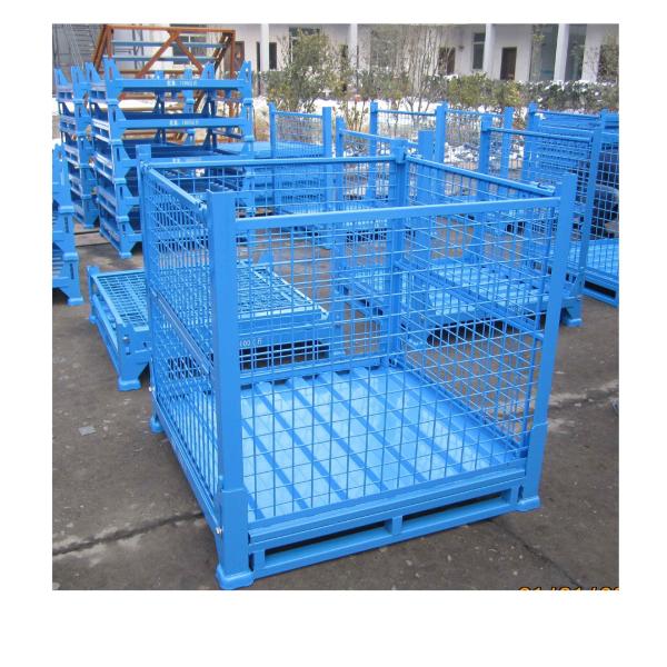 Quality Customizable heavy-duty foldable storage box for auto parts, used for goods and storage equipment in factories and distribution centers. for sale