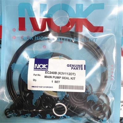 Китай Резина пилотного клапана набора Ec210 уплотнения гидронасоса K3V112 EC EC240 продается