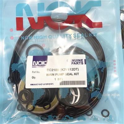 Cina Guarnizione Kit Ec 210 Valve Rubber pilota della pompa idraulica di K3V112 EC EC240 in vendita