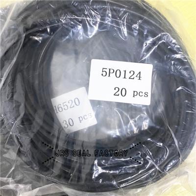 Cina 5P0124 5K5959 5H7153 FKM ORING Black NBR seal yellow for Excavator in vendita