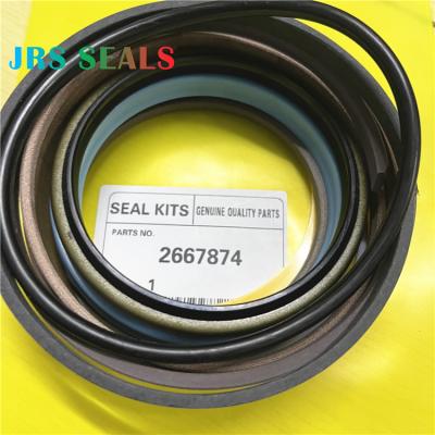 Cina 1336823 2667874 133-6823 266-7874 Corredo della guarnizione del caricatore del cilindro idraulico della direzione dell&#39;ascensore di Tift POM WR in vendita