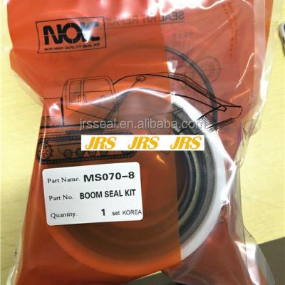 China MS070 2 MS070 8Hydraulische cilinderdichtingssetten voor graafmachines Te koop
