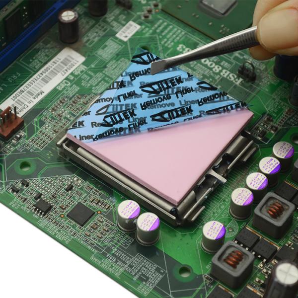 Quality TIF100-20-50U Electrical Insulation Silicone Pad Thermal Gap Filler Thickness 0.5 To 5.0mm Thermal Pad For Laptop Desktop GPU Computer for sale